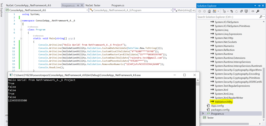 Creating A Common Nuget Package For All Frameworks